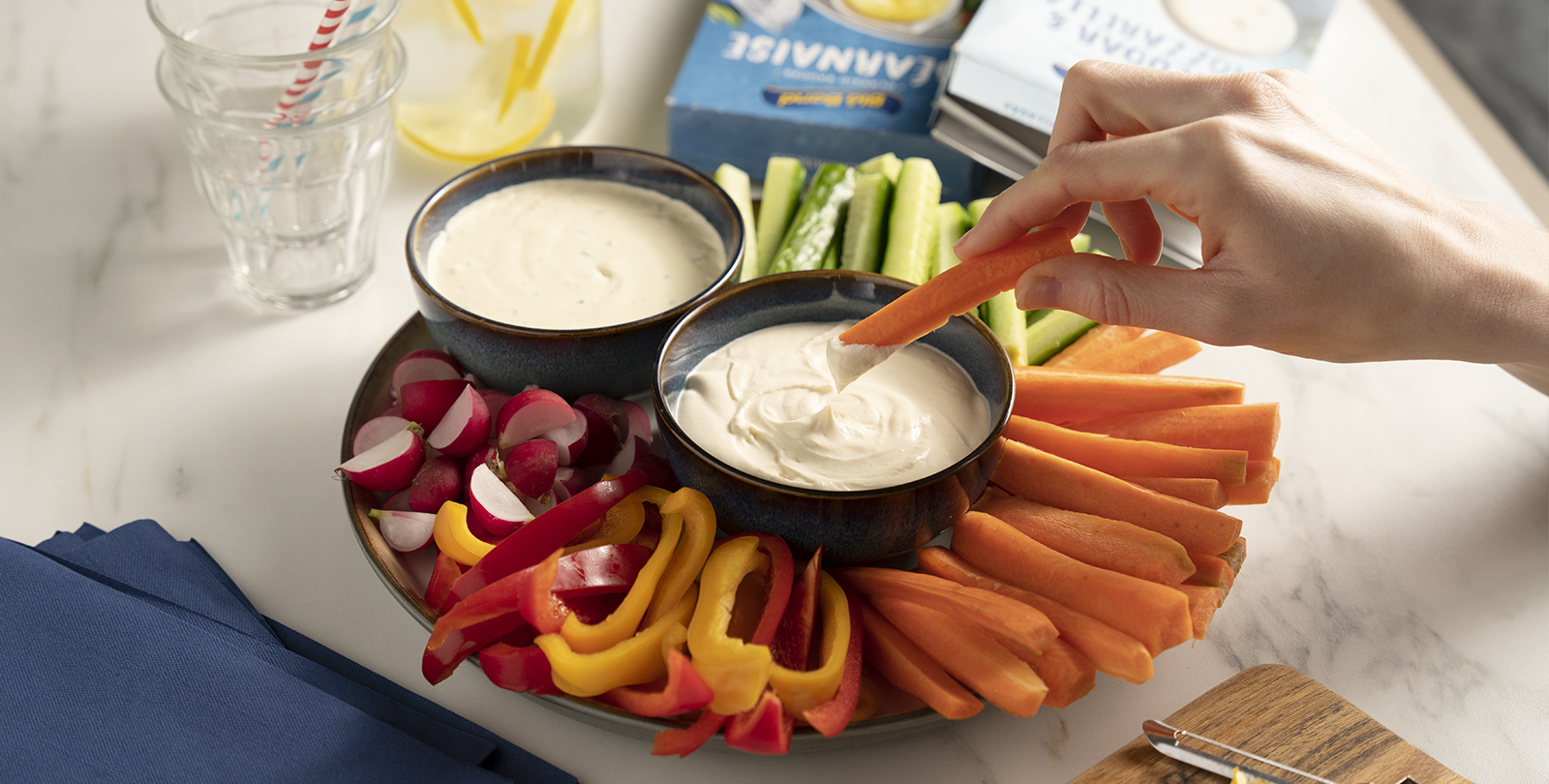 Hyvä dippi kastikkeesta | Blåband FI